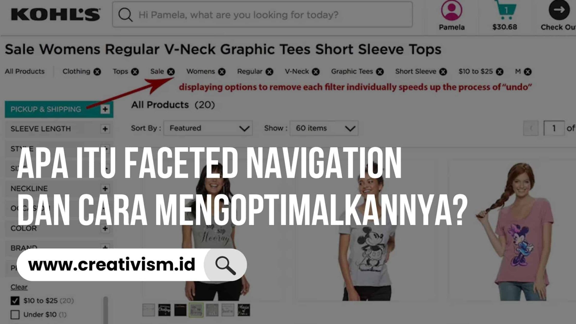 Apa itu Faceted Navigation dan Cara Mengoptimalkannya? - Creativism