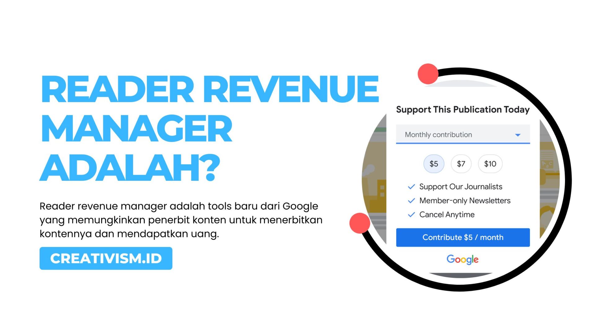Reader Revenue Manager Adalah? Ini Penjelasan Lengkapnya! - Creativism