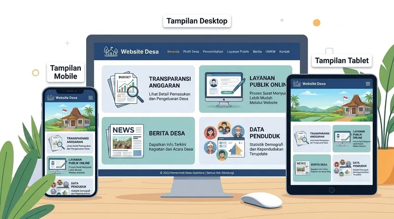 10 Contoh Website Desa Terbaik 2026 dan Panduan Membuatnya